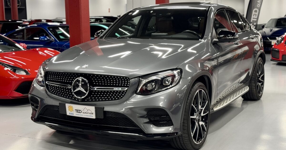 Cotxe d'ocasió Andorra - Mercedes GLC43 Coupé 4Matic 367cv Gris - Ted ...
