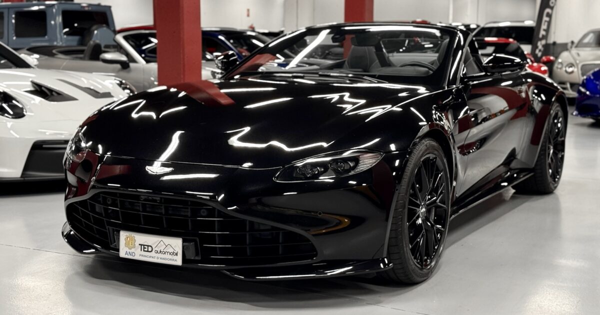 Cotxe d'ocasió Andorra - Aston Martin Vantage Roadster 510cv V8 - Ted ...