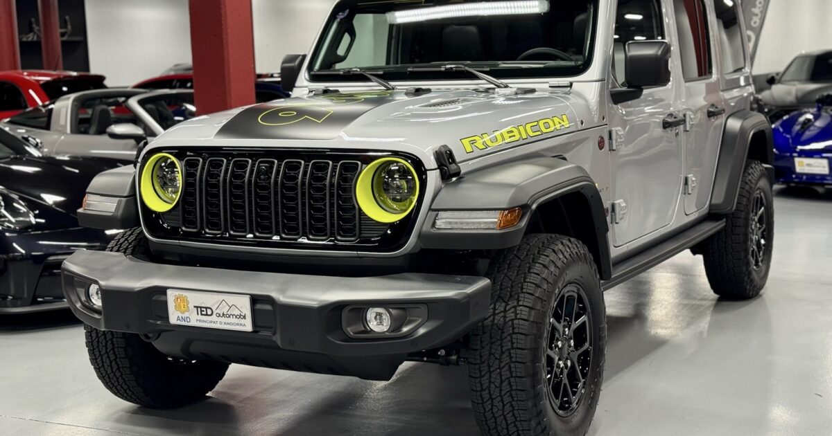 Cotxe d'ocasió Andorra - Jeep Wrangler Rubicon JLU 272cv - Ted Automobil