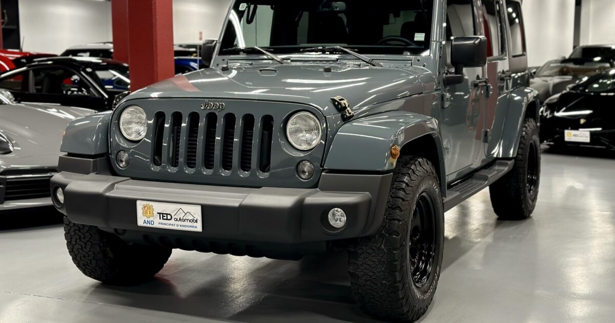 Cotxe d'ocasió Andorra - Jeep Wrangler Unlimited Sahara 2.8 crd 200cv ...