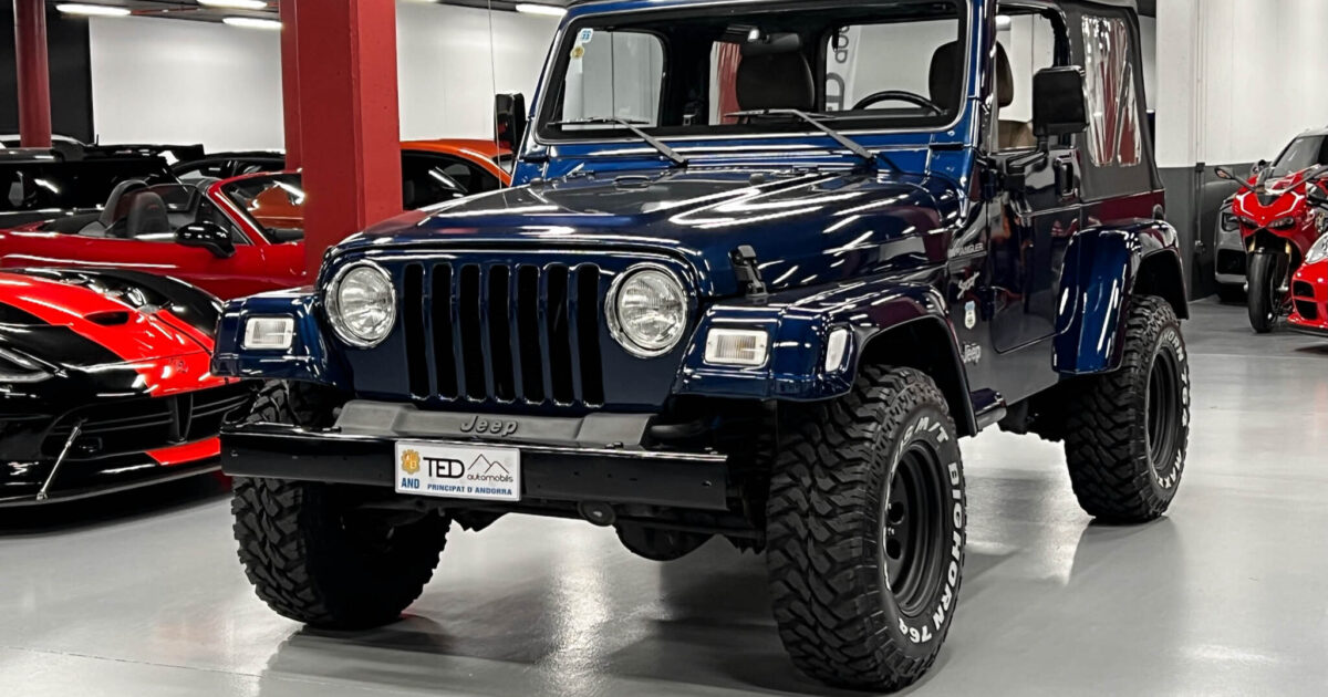 Cotxe d'ocasió Andorra - Jeep Wrangler 4.0 180cv Automàtic - Ted Automobil
