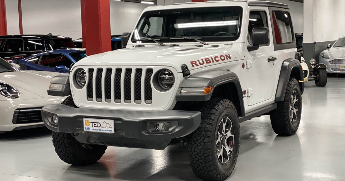Cotxe d'ocasió Andorra - Jeep Wrangler JL Rubicon 272cv Blanc