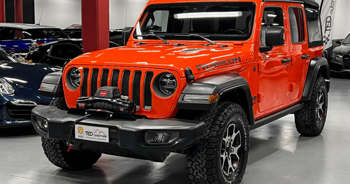 Cotxe d'ocasió Andorra - Jeep Wrangler JLU Rubicon 200cv - Ted Automobil