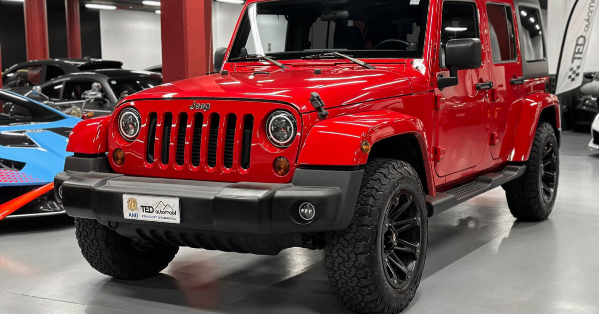Cotxe d'ocasió Andorra - Jeep Wrangler Unlimited Automàtic 200cv - Ted ...