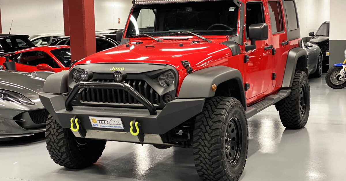Cotxe d'ocasió Andorra - Jeep Wrangler Unlimited Sahara 2.8 crd 200cv ...