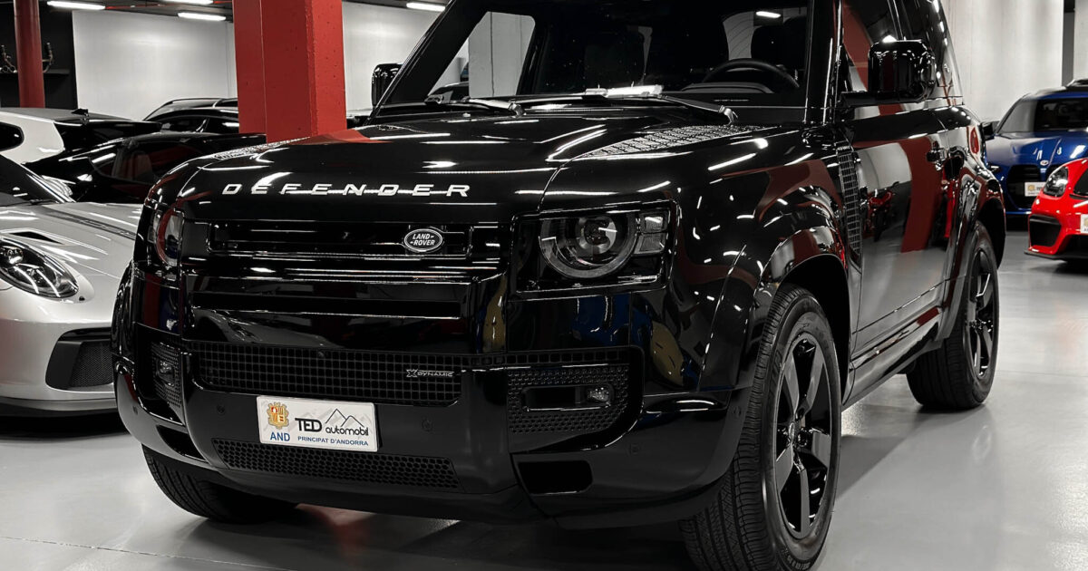 Cotxe d'ocasió Andorra - Land Rover Defender 90 P400 X-Dynamic 400cv ...