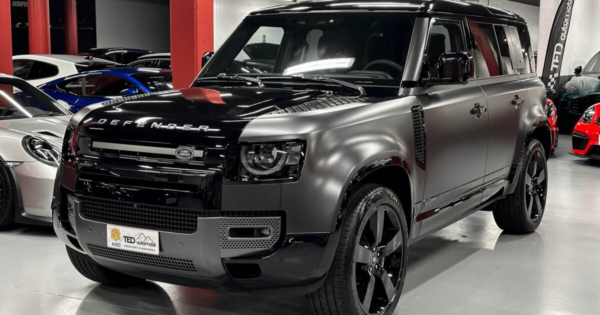Cotxe d'ocasió Andorra - Land Rover Defender P525 V8 Carpathian Edition ...