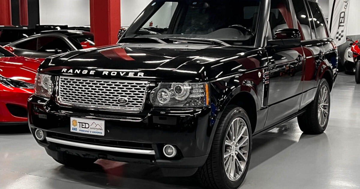 Cotxe d'ocasió Andorra - Land Rover Range Rover Autobiography Black ...
