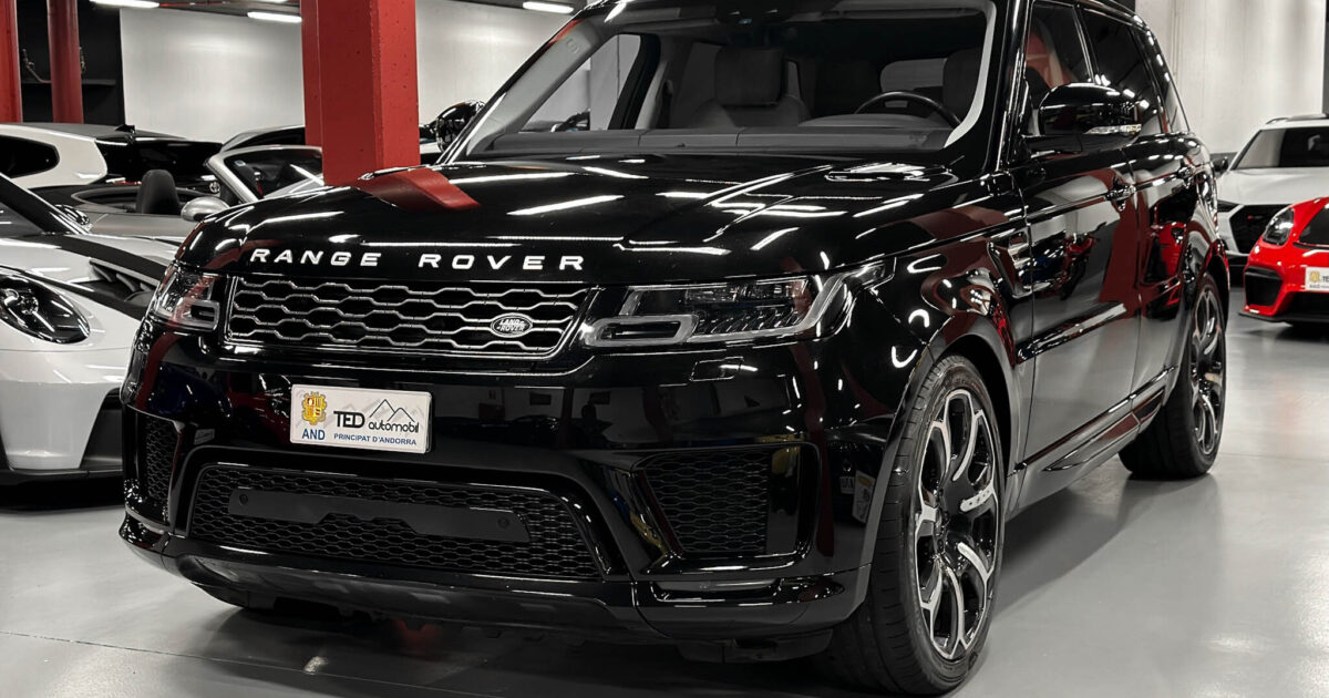 Cotxe d'ocasió Andorra - Land Rover Range Rover Sport SDV6 306cv Negre ...