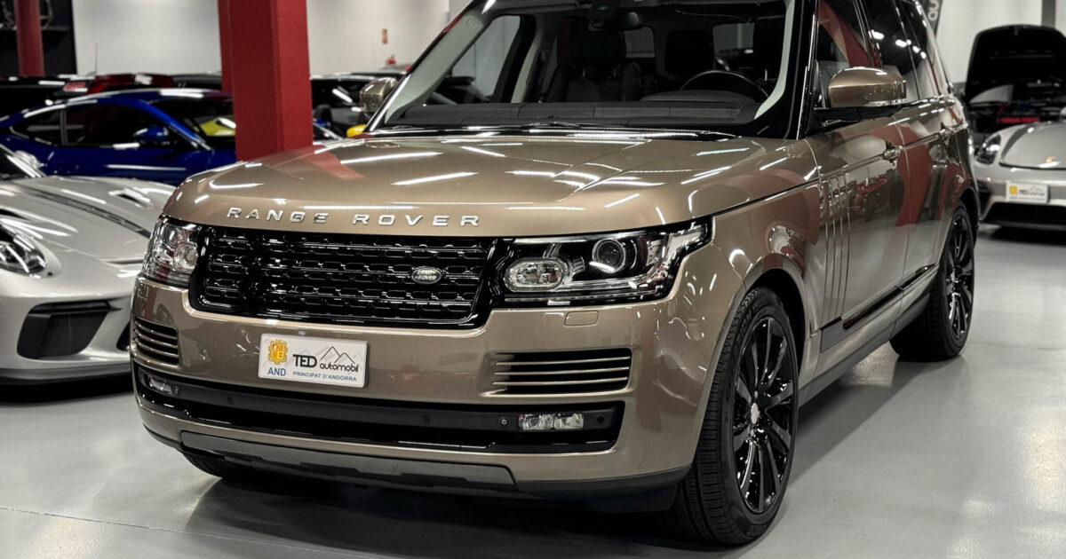 Cotxe d'ocasió Andorra - Land Rover Range Rover Vogue SDV8 340cv - Ted ...