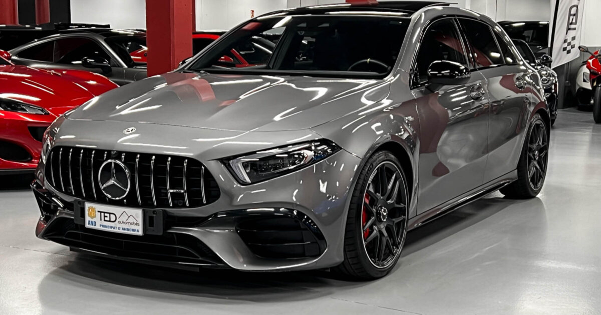 Cotxe d'ocasió Andorra - Mercedes A45s AMG 4Matic 421cv Gris