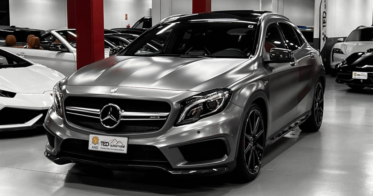 Cotxe d'ocasió Andorra - Mercedes GLA 45 AMG 360cv Exterior Carbono ...