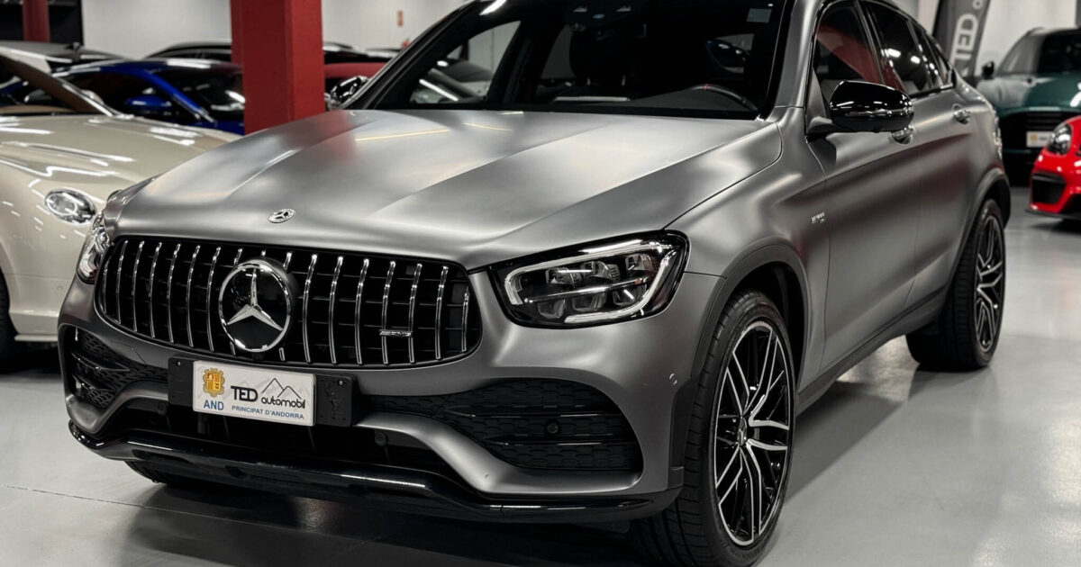 Cotxe d'ocasió Andorra - Mercedes GLC43 AMG 390cv Gris Mate - Ted Automobil