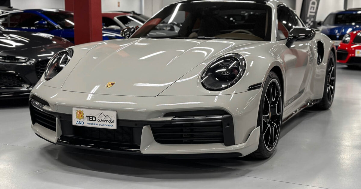 Cotxe d'ocasió Andorra - Porsche 911 992 Turbo S 650cv Aerokit Lift Gris - Ted Automobil