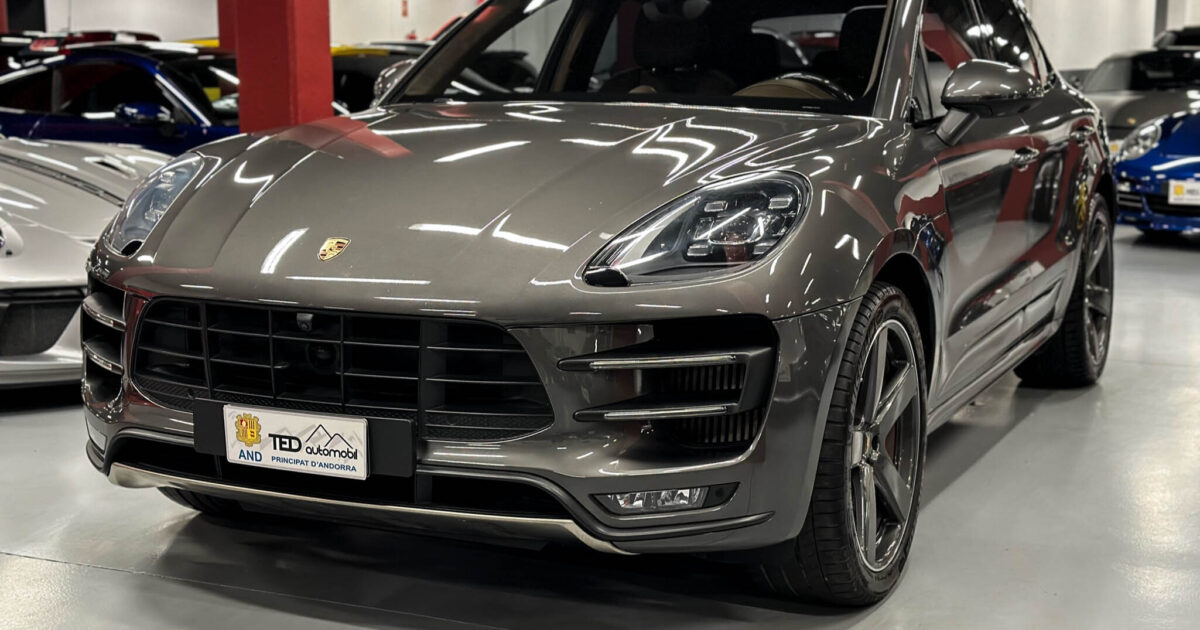 Cotxe d'ocasió Andorra - Porsche Macan Turbo 400cv Gris - Ted Automobil